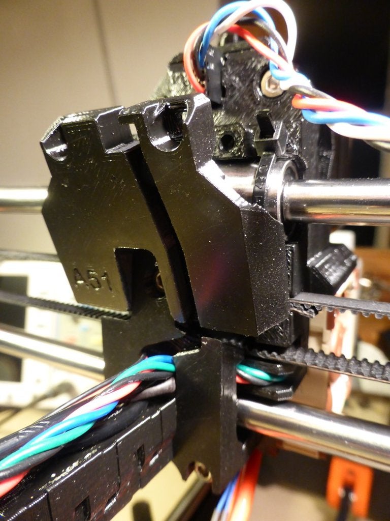 Prusa i3 MK2.5/S MK3/S/+ X Carriage Back Split Upgrade by Area51 ...