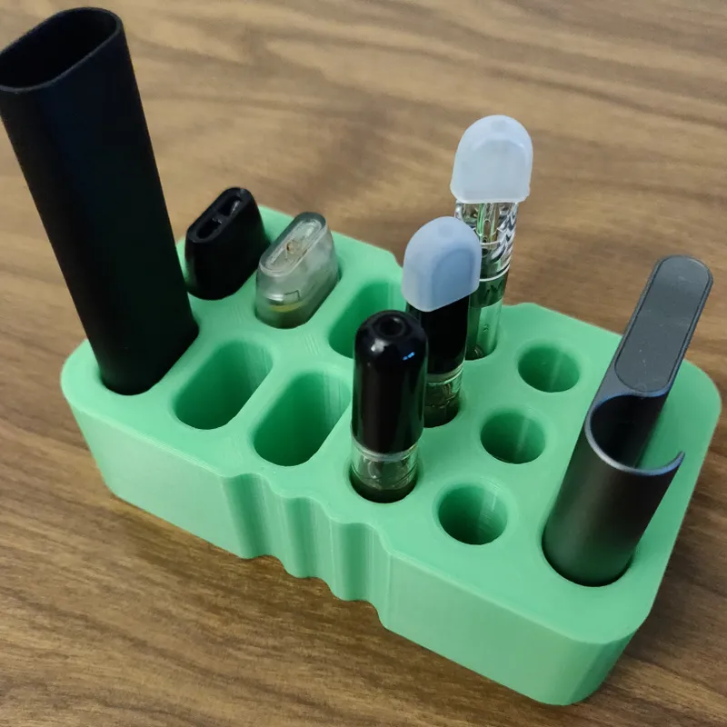 Boxes & Bins Home & Living for Luster Pods Circular Plywood Vape Cart ...