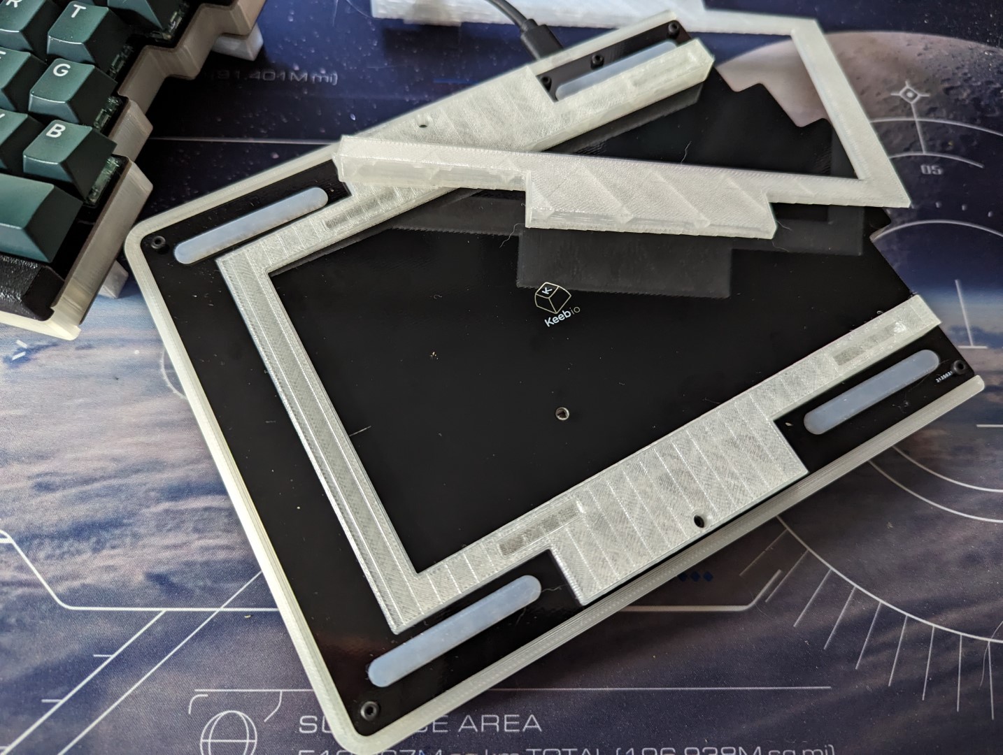 Sinc Keyboard Tenting Kit by kitlaan | Download free STL model ...