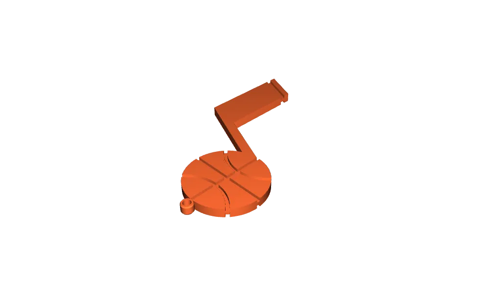 Utah Jazz Keychain by Blamb31 | Download free STL model | Printables.com