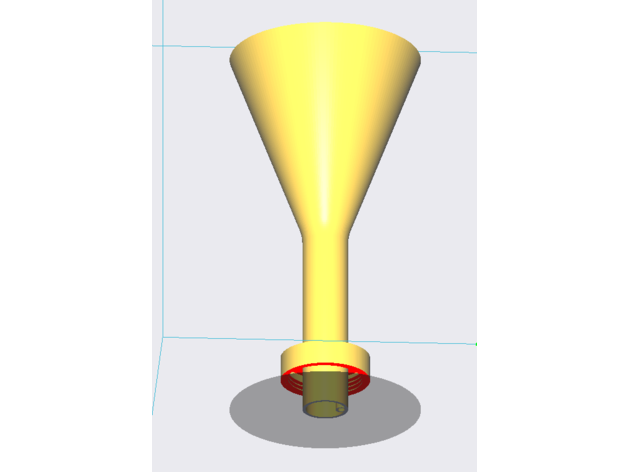 Vented funnel by Ilja Sonnenstein | Download free STL model ...