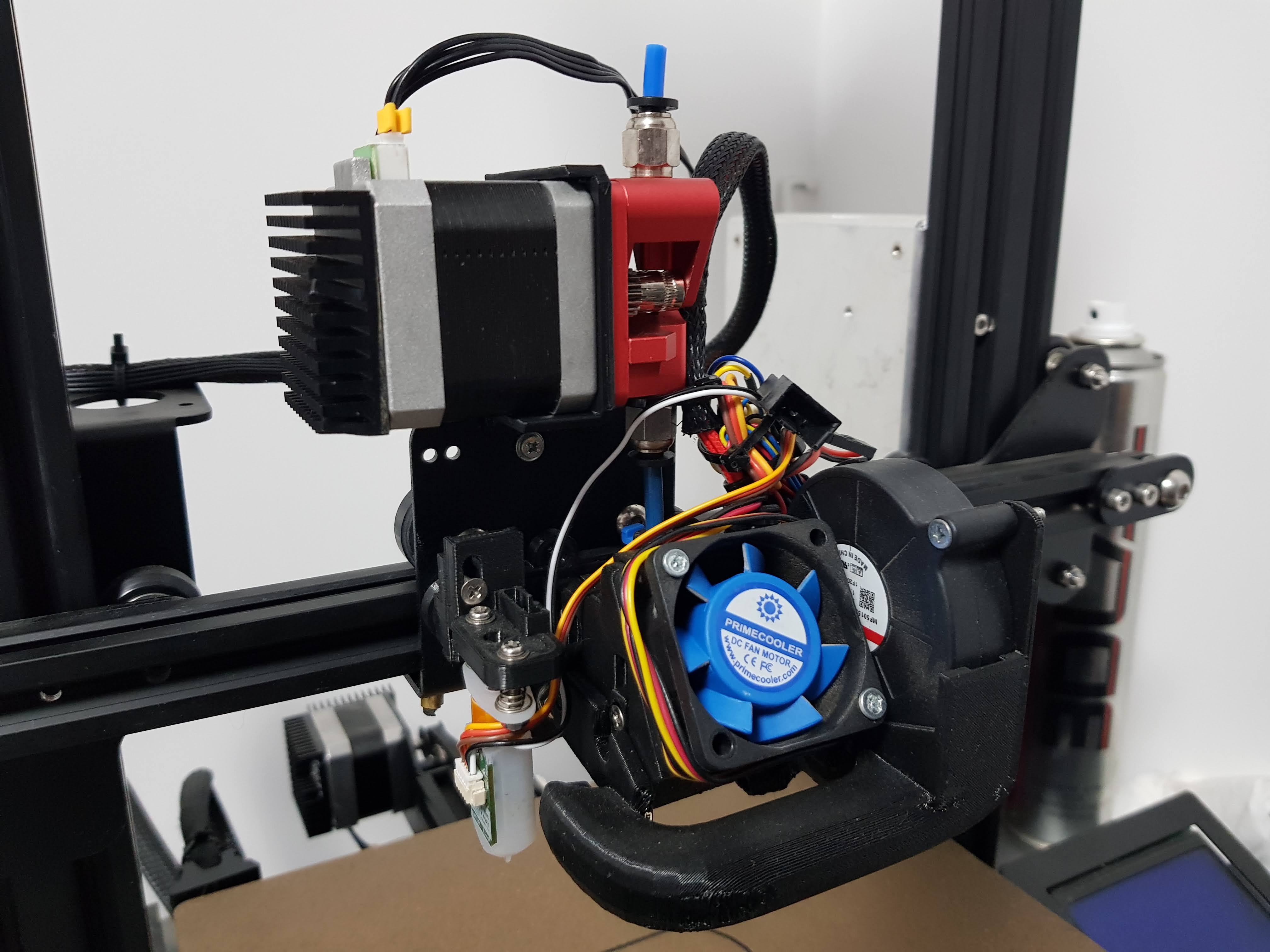 OEM Creality DD Gantry & Creality Dual Gear Extruder adapter [90deg ...