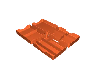 Stackable trays by Abel Argueta | Download free STL model | Printables.com