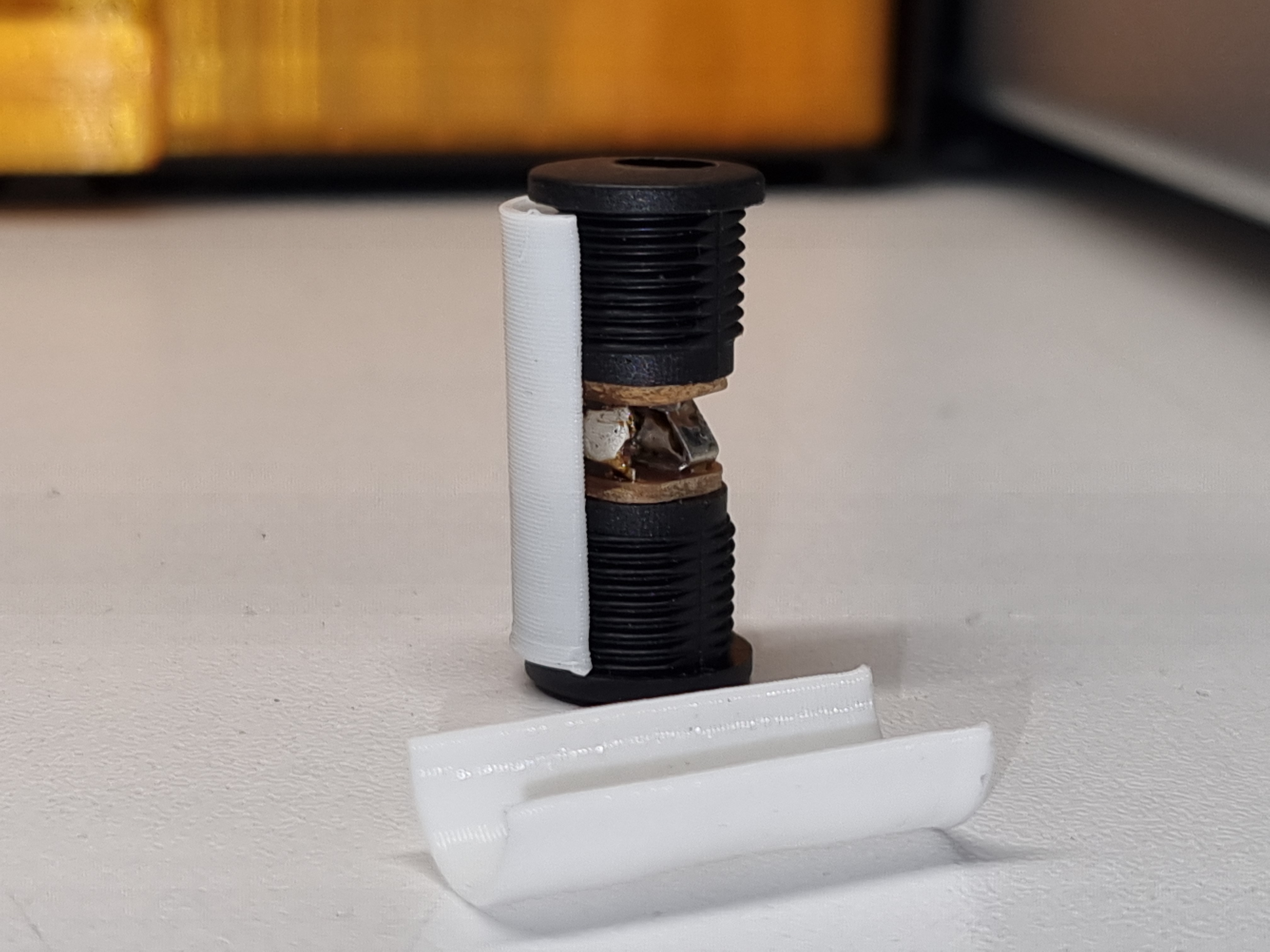 Dc barrel connector by Sica | Download free STL model | Printables.com