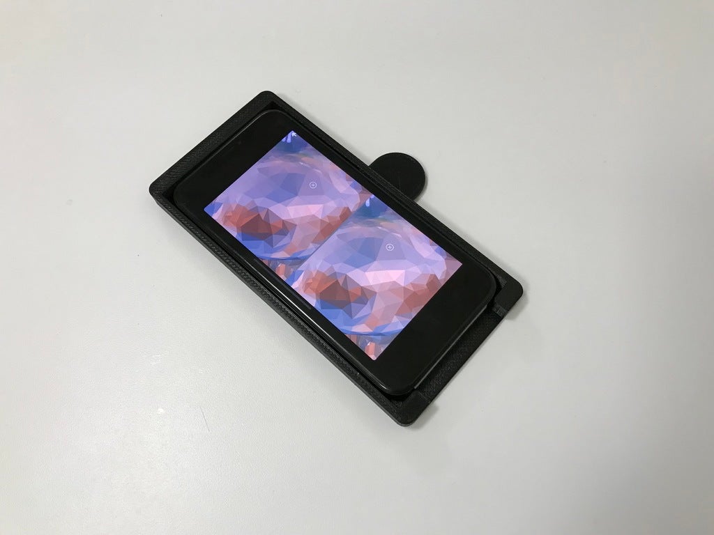 iPhone X adapter tray for VR Headset by joecarpita | Download free STL ...