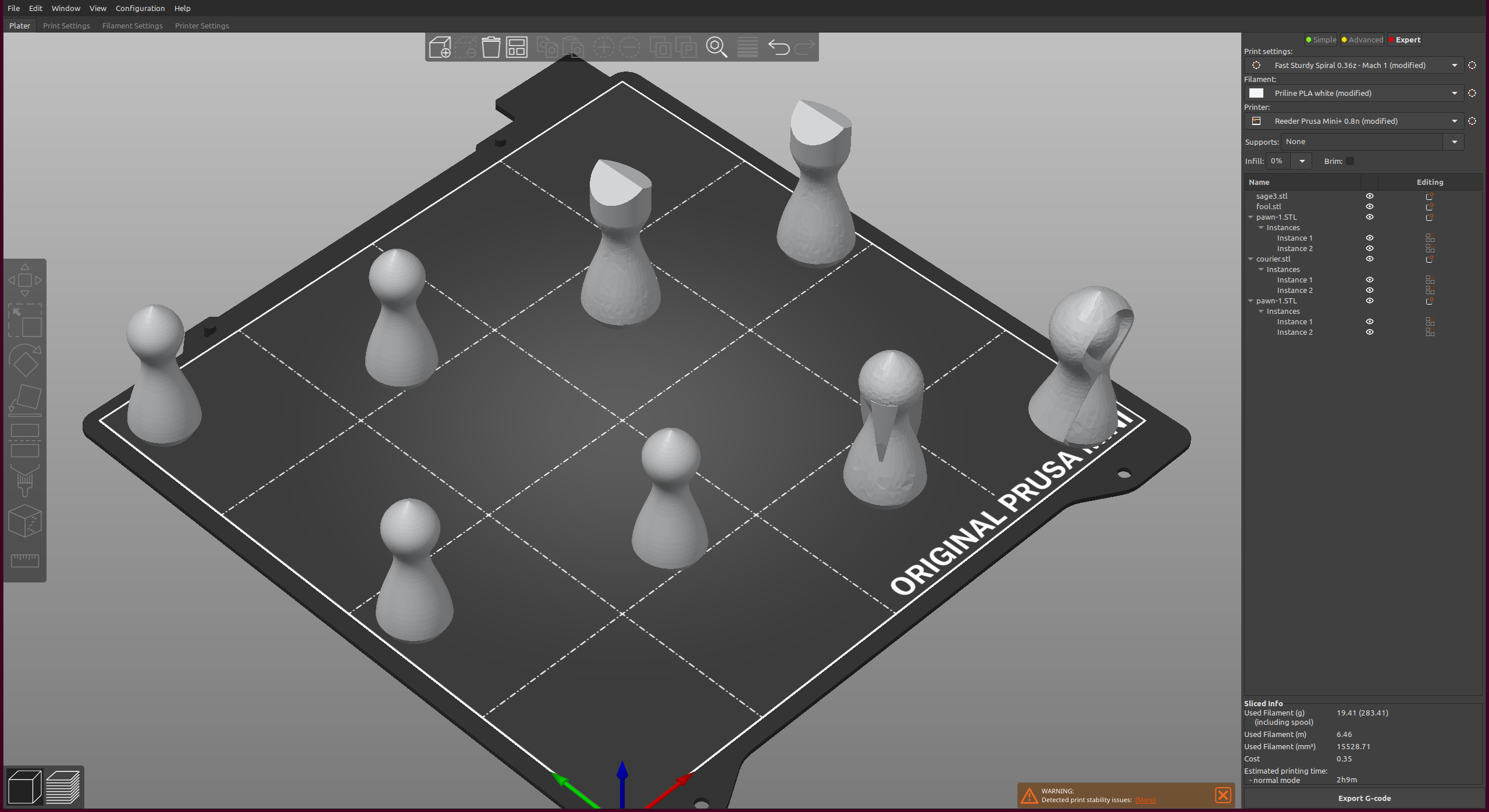 Courier-Chess Expansion von Jérémy Reeder | Kostenloses STL-Modell ...