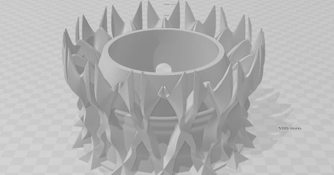 6 Inch Globe Stand Spike Version by DFD 3D | Download free STL model ...