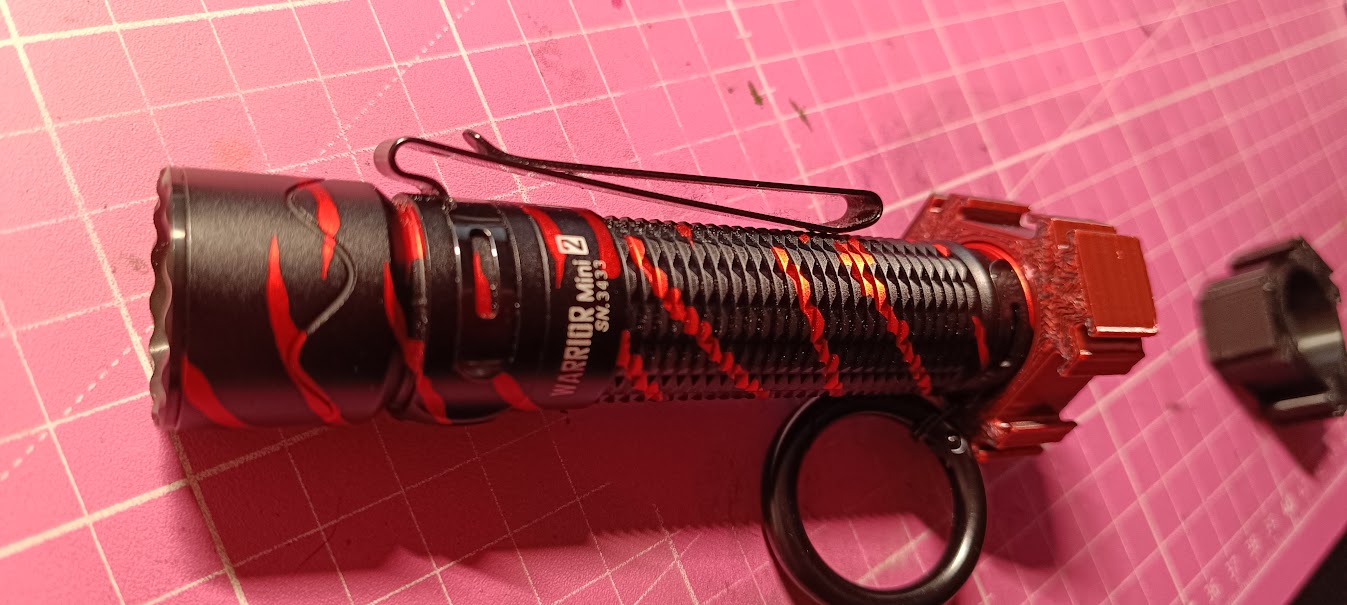 Hexagon Stand für Olight Warrior Mini 2 by Marlene | Download free STL ...