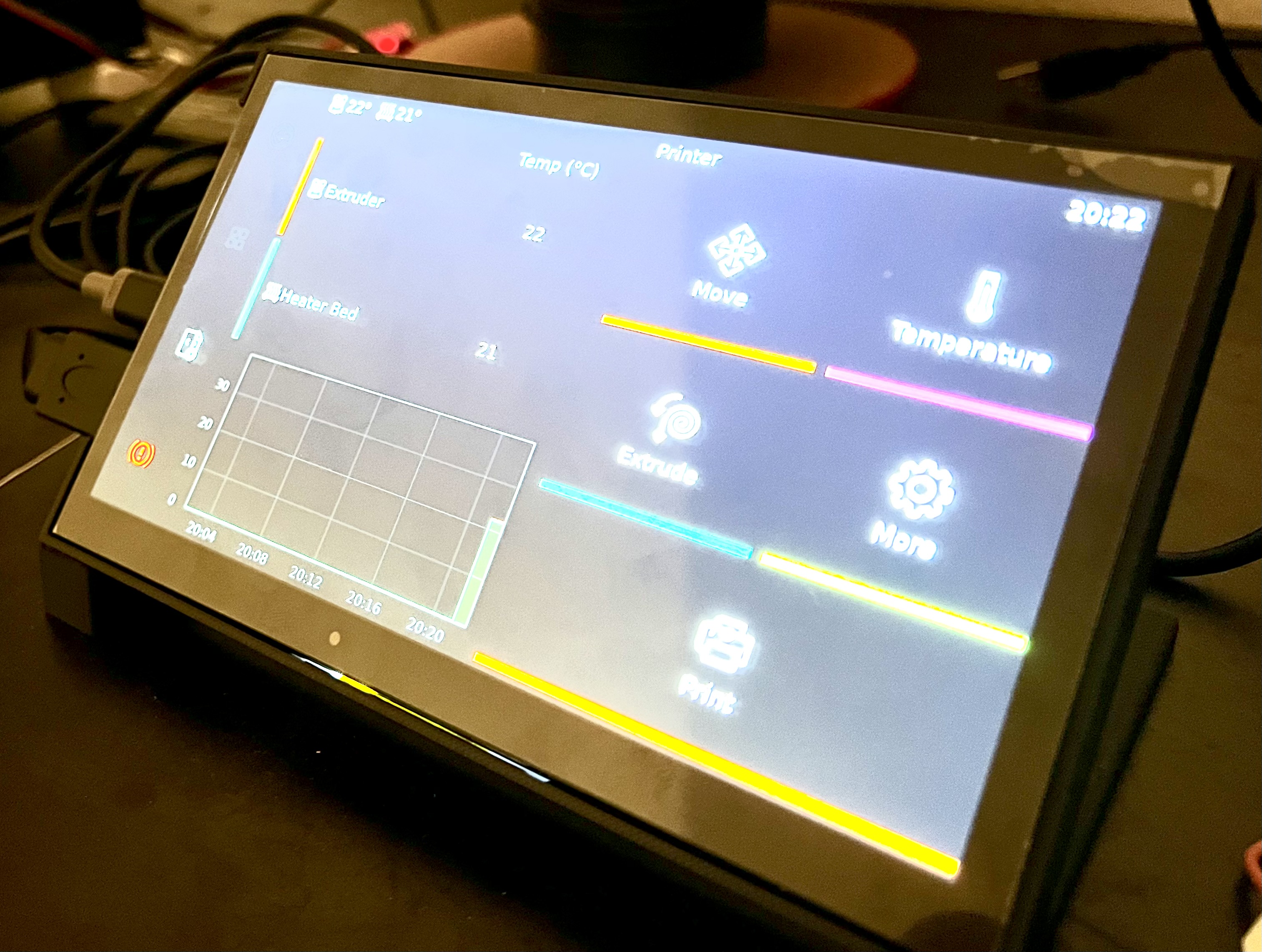 Geeekpi 7in HDMI Touchscreen by Sunny Galli | Download free STL model ...