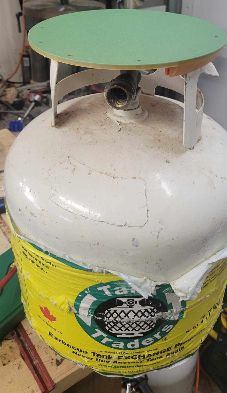 Propane Tank Table by Gotwoodcustoms&3d | Download free STL model ...