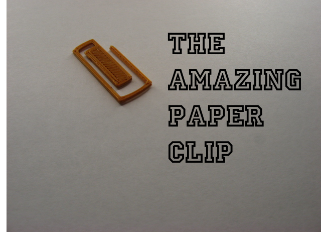 Paper Clip by 3Dprintfun1000 | Download free STL model | Printables.com