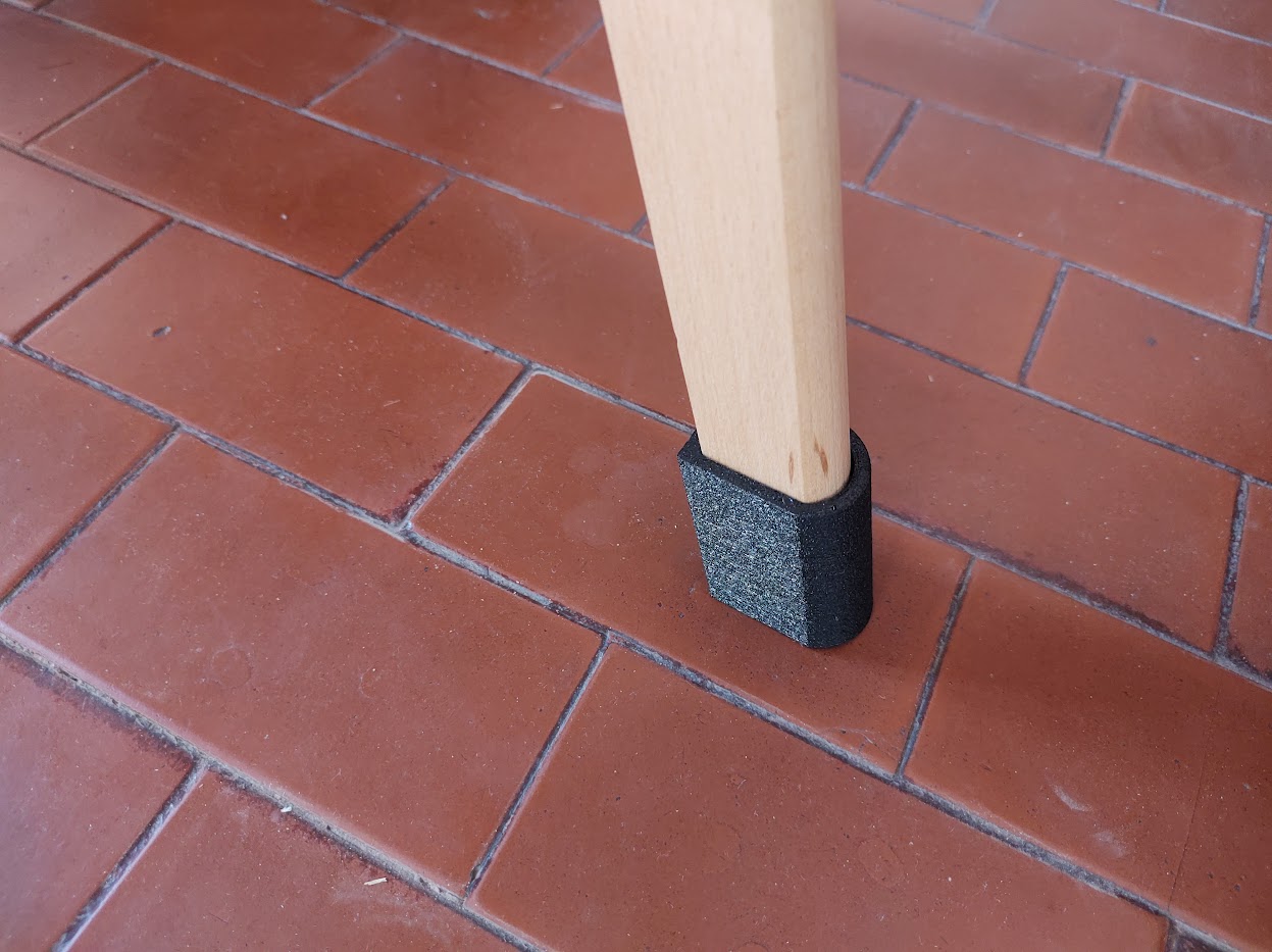 Extension for nordic style chair leg by maxiorona | Download free STL ...