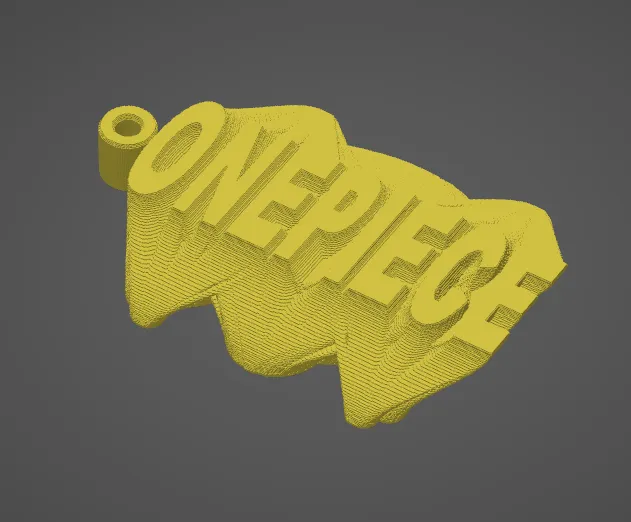 Onepiece Keychain by TheRealPeachy | Download free STL model ...