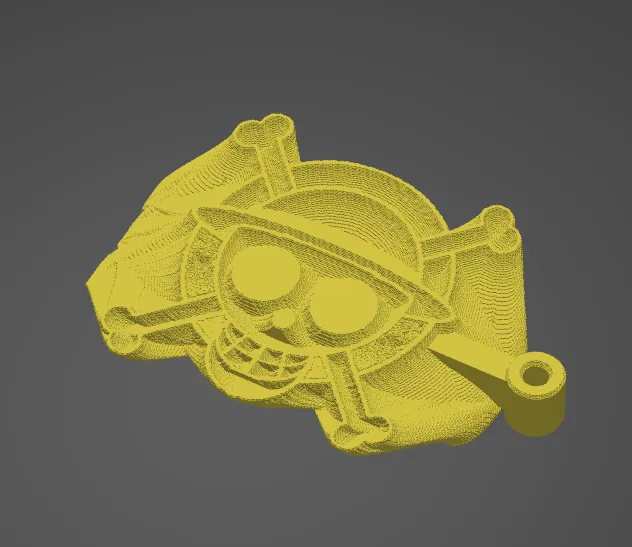 Onepiece Keychain by TheRealPeachy | Download free STL model ...