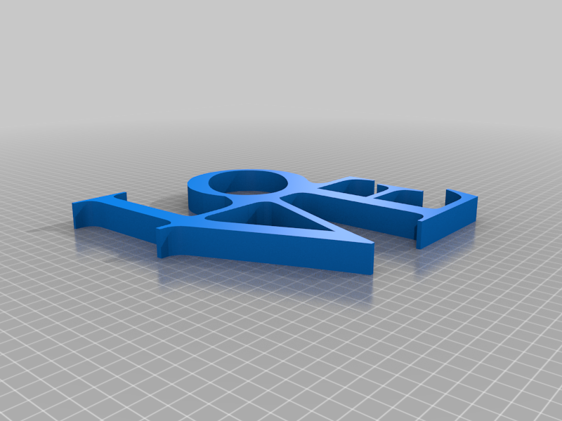 Love Sign by Mason Nicholls | Download free STL model | Printables.com