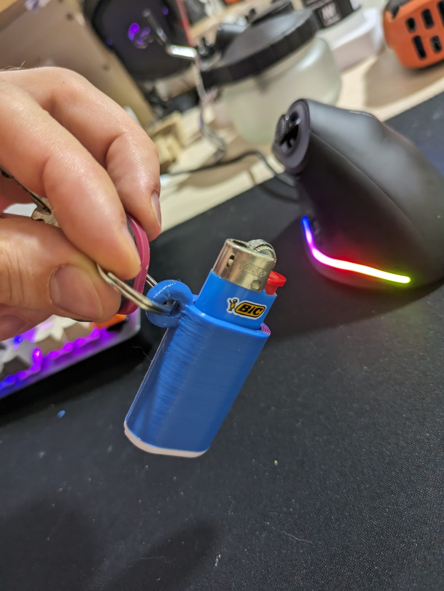 KEYCHAIN LIGHTER TO ALWAYS HAVE IT WITH YOU by SKFactory3D | Download ...