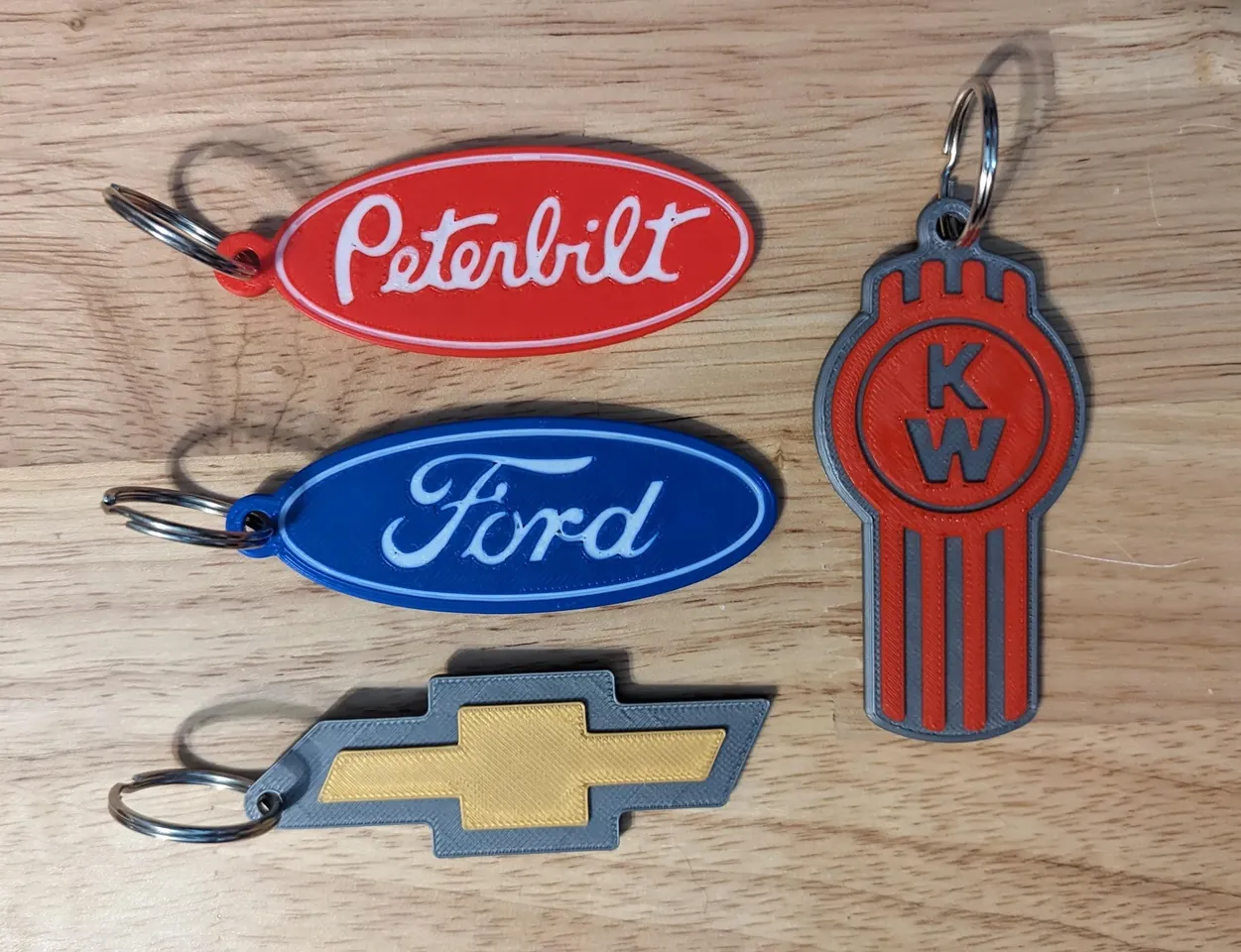 Truck Keytags by WheelDeal | Download free STL model | Printables.com