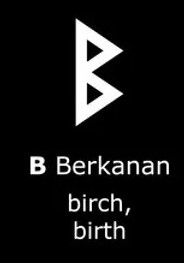 Viking Pendant - B – Berkanan by Peter Ennist | Download free STL model ...