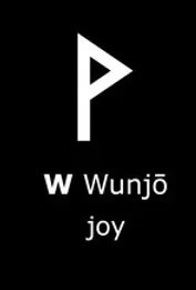 Viking Pendant - W – Wunjo by Peter Ennist | Download free STL model ...