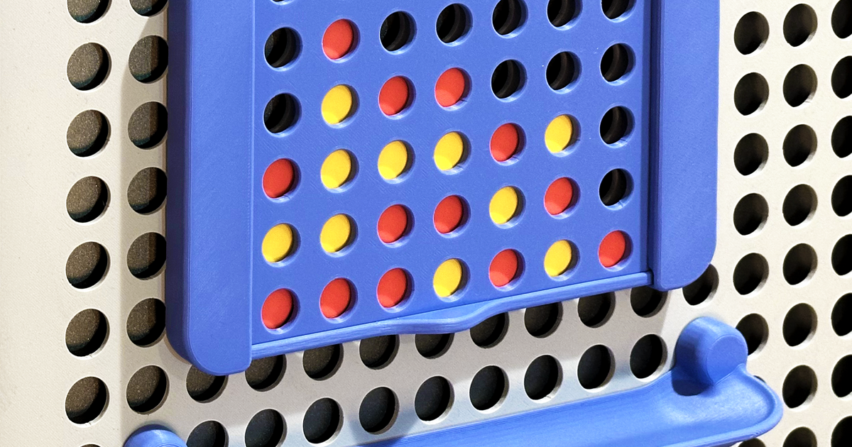 Qube 500 - Connect Four Board by Popandsicle | Download free STL model ...