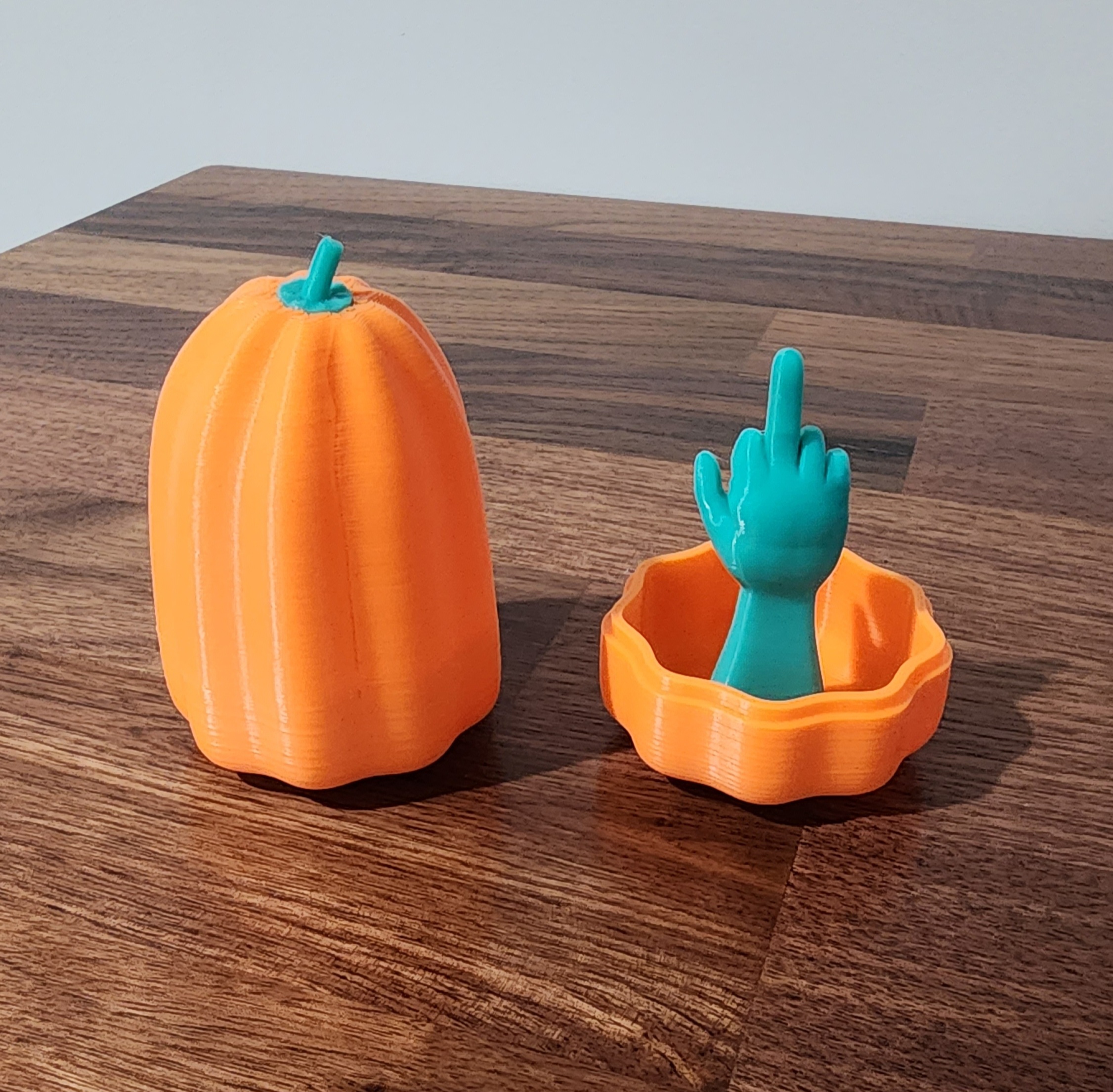 MIDDLE FINGER PUMPKIN by Depep1 | Download free STL model | Printables.com