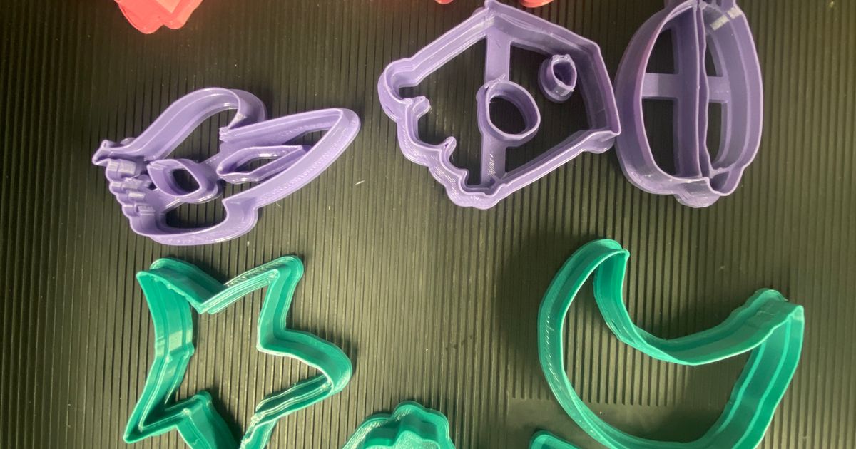 Kids Cookie Cutters Project | Made with CookieCad Software! by Josh ...