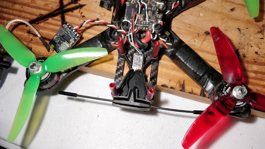 Frsky R9MM and T antenna Martian II bay by Pango3001 | Download free ...