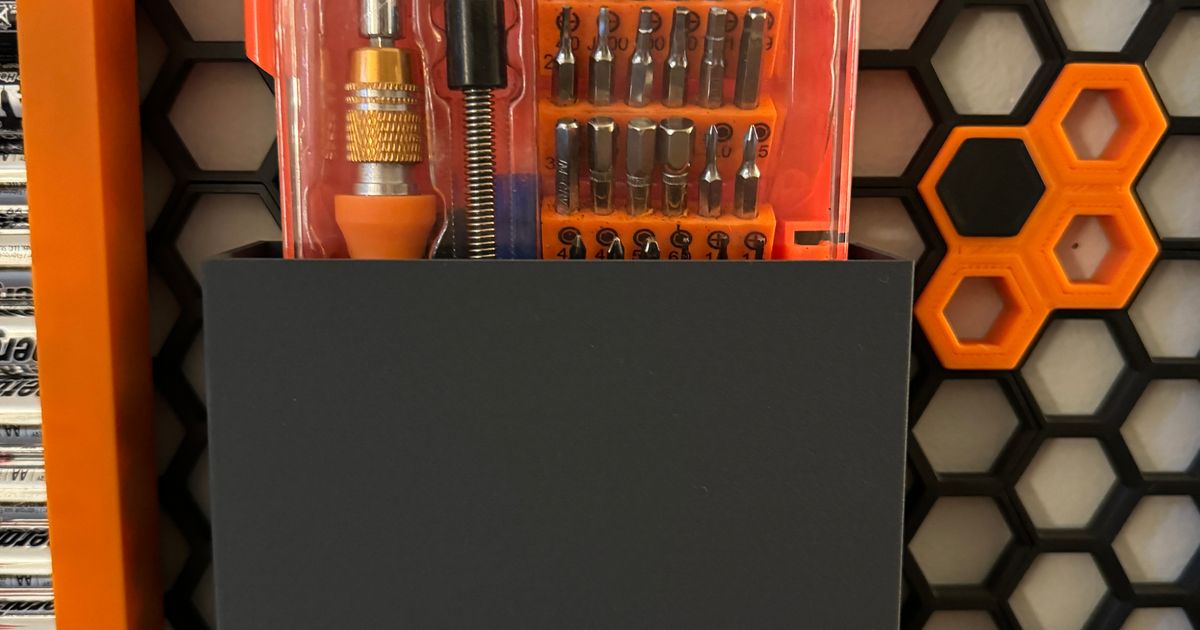 Honeycomb Wall Storage - Vastar Screwdriver Set Pocket/Holder by Stephen Brown | Download free ...