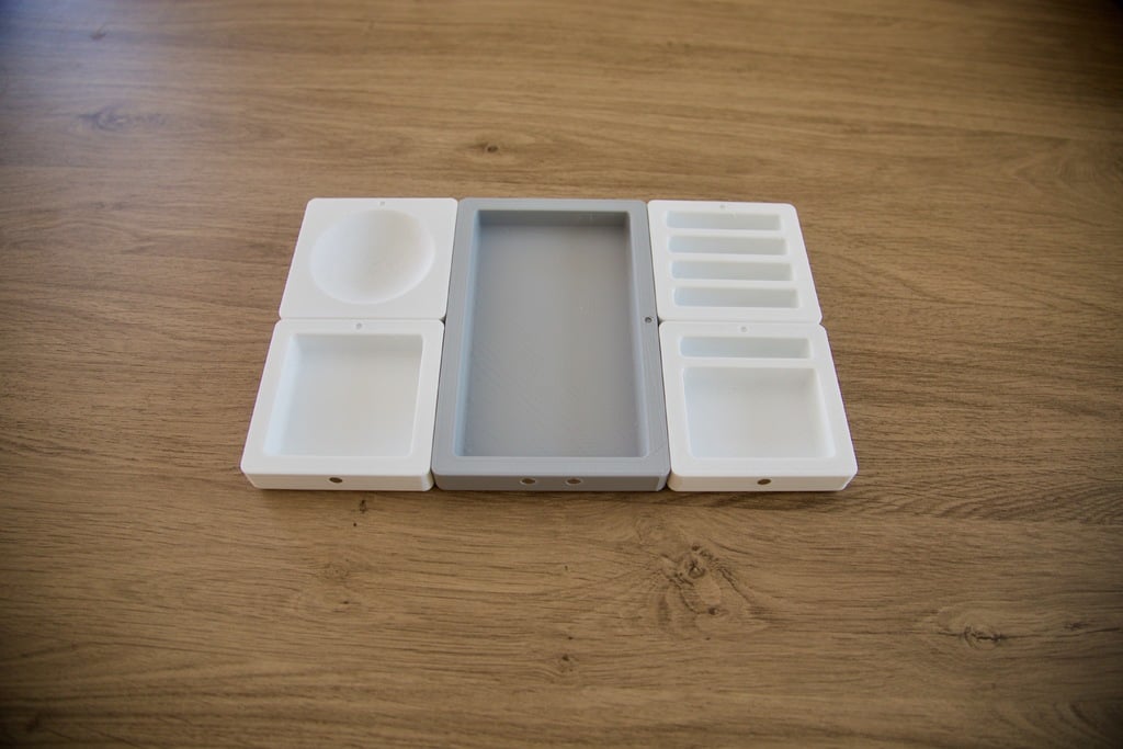 Modular tile system for organizing board game tokens by Karabaz ...