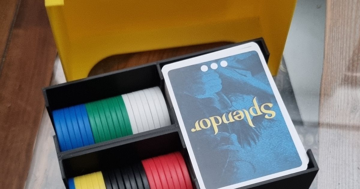 Splendor travel case by Dingezzz | Download free STL model | Printables.com