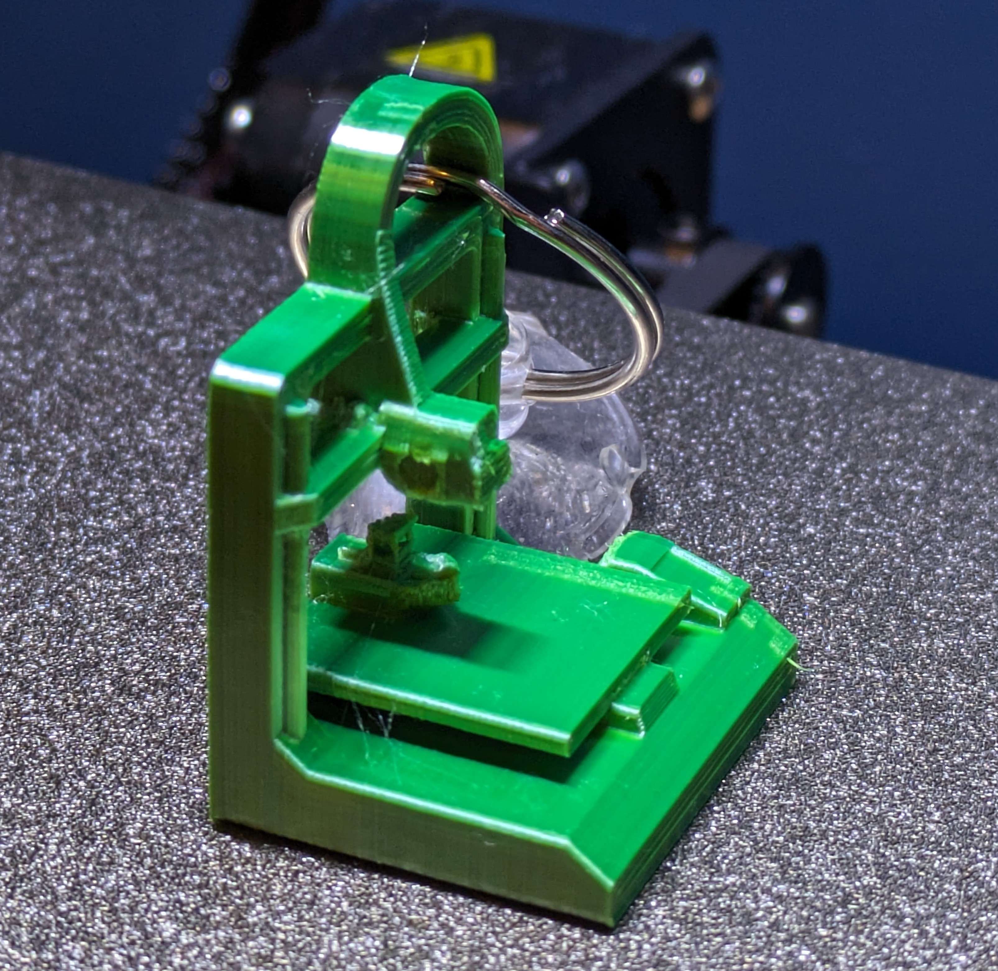 Bedslinger Keychain by Vec4 | Download free STL model | Printables.com