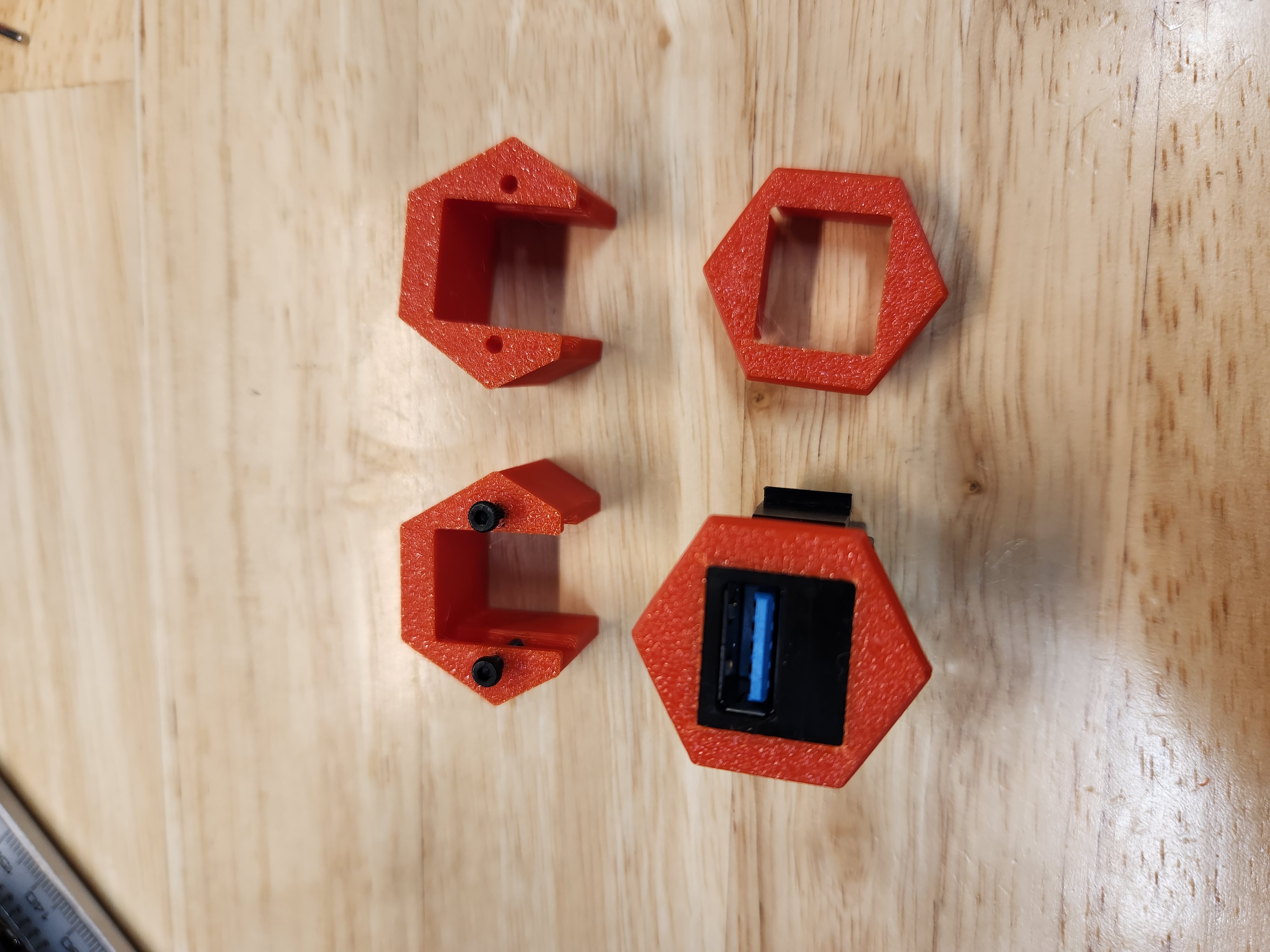 Voron Skirt Keystone for USB/Ethernet by Atko | Download free STL model ...