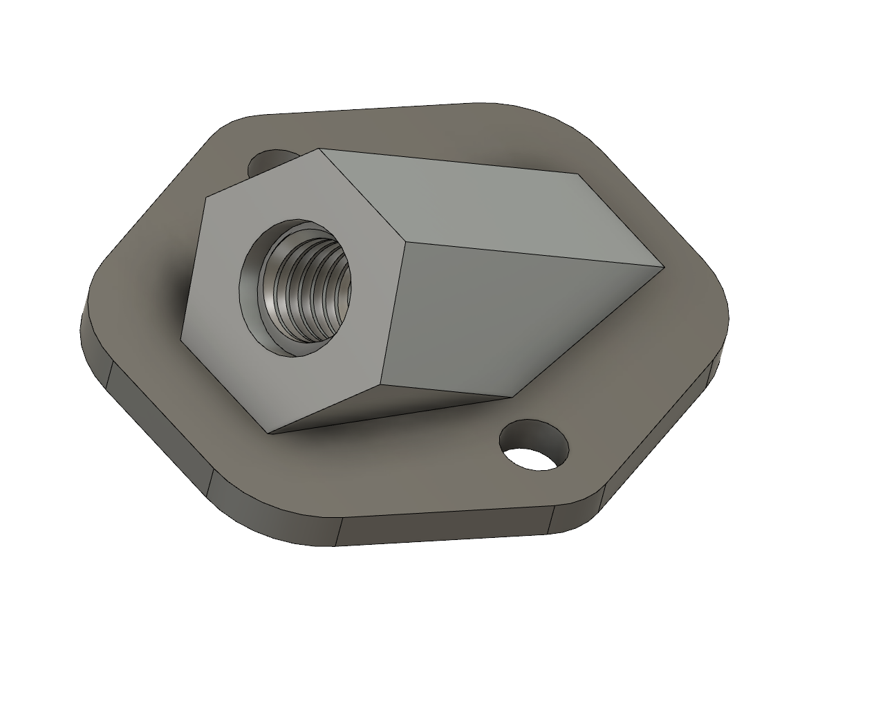 Outlet With M6 Ptfe Fitting For Filament Container By Giel Dols Download Free Stl Model