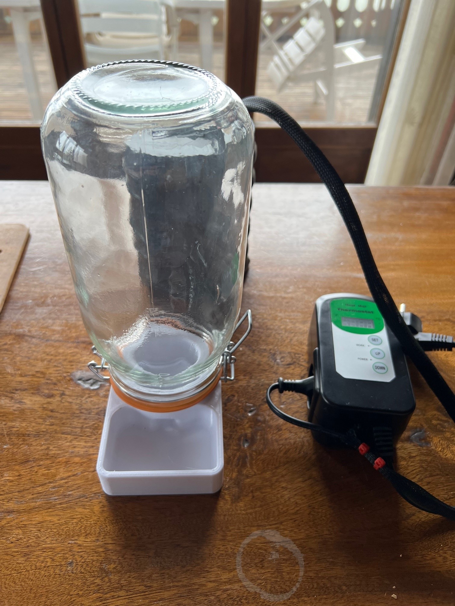 Bird water dispenser for jars "Le parfait" by LU_technic | Download ...