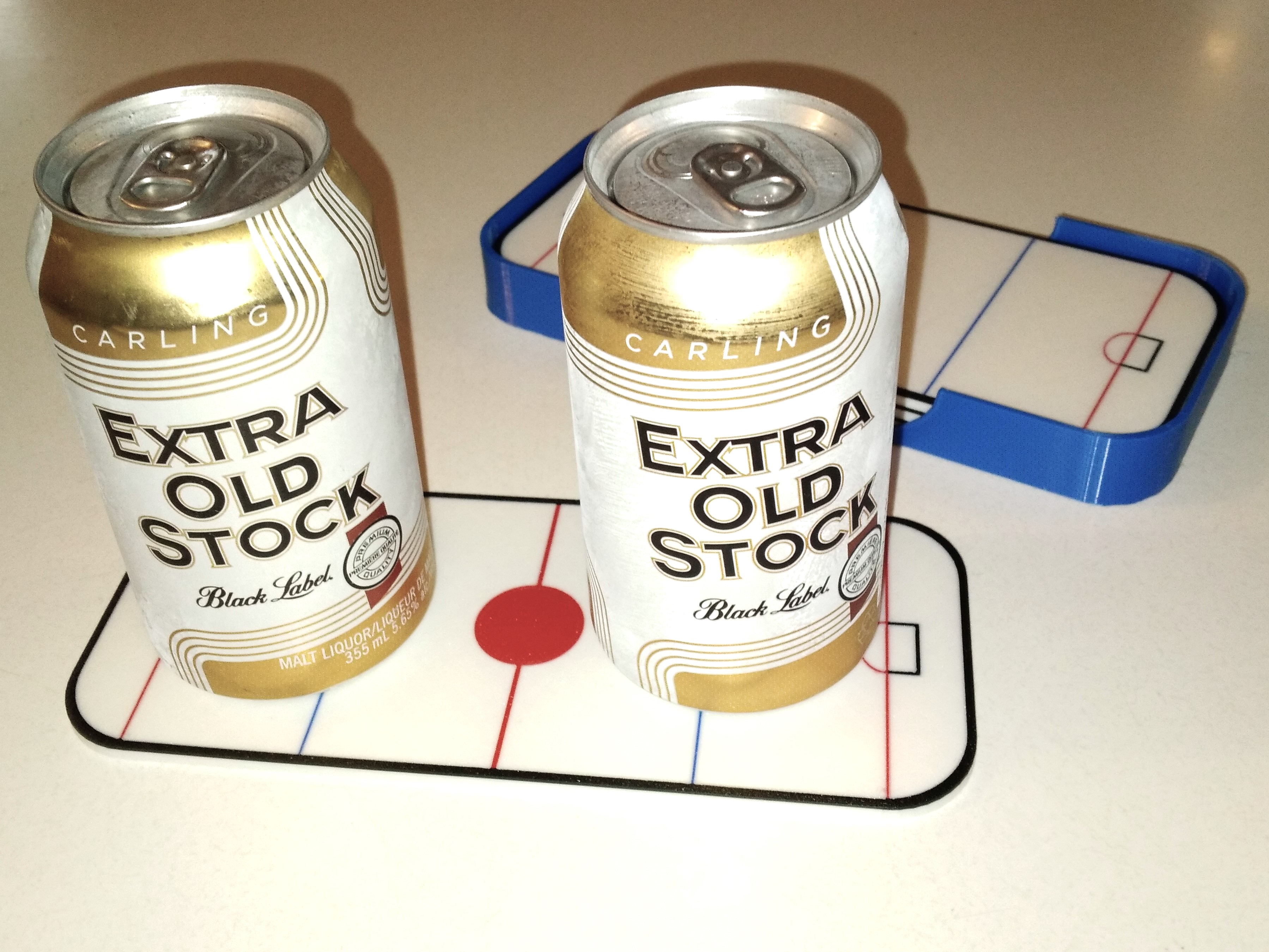 Da Rink Double Coasters by MadP 3D | Download free STL model ...