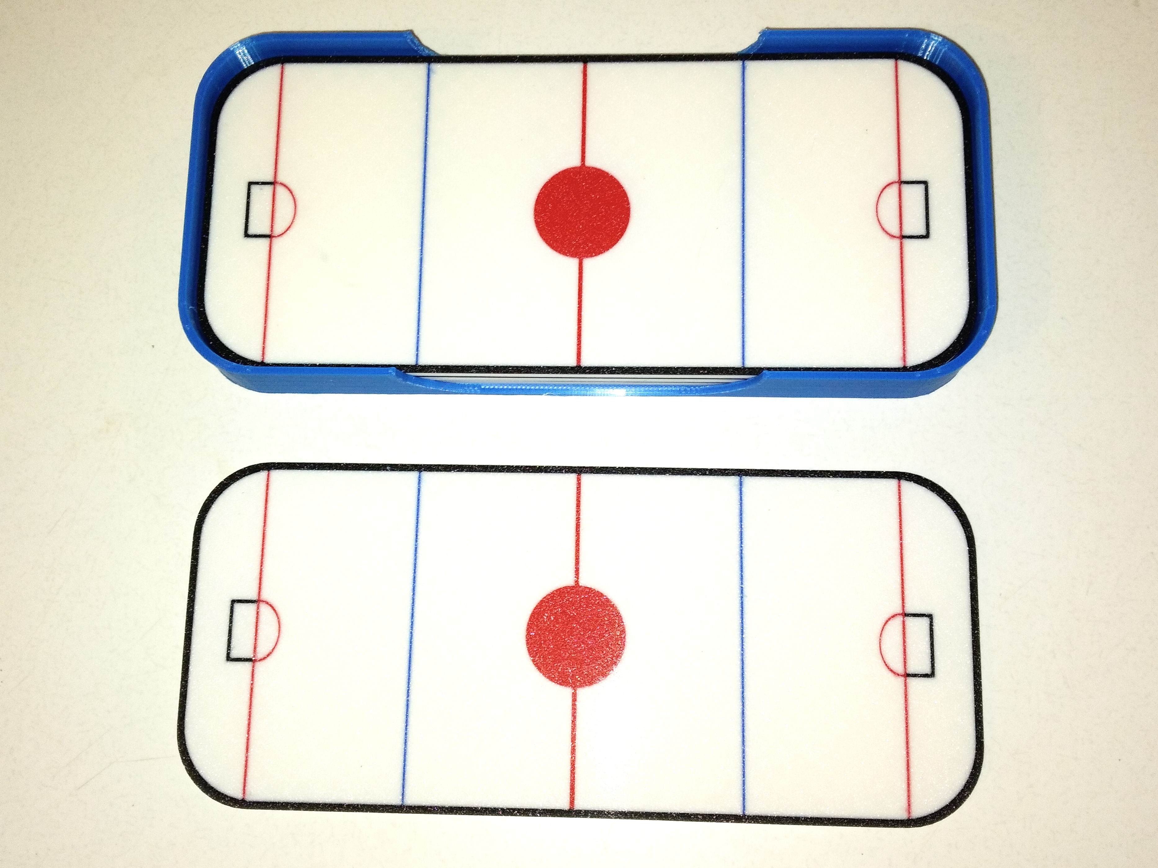Da Rink Double Coasters by MadP 3D | Download free STL model ...