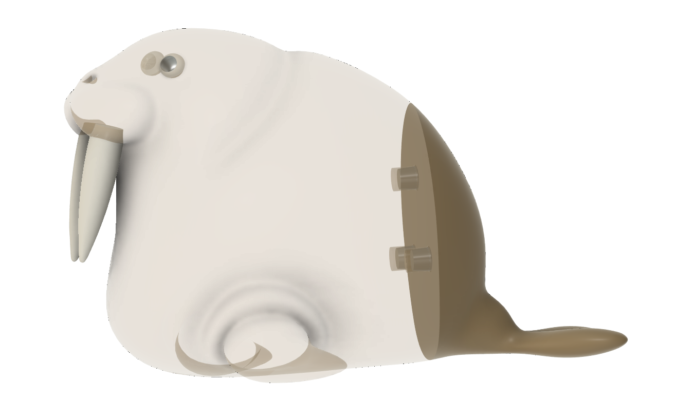 Sylvester the Silly Walrus by Adam L | Download free STL model ...