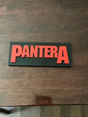 Pantera Keychain by Metalhead Printing | Download free STL model ...