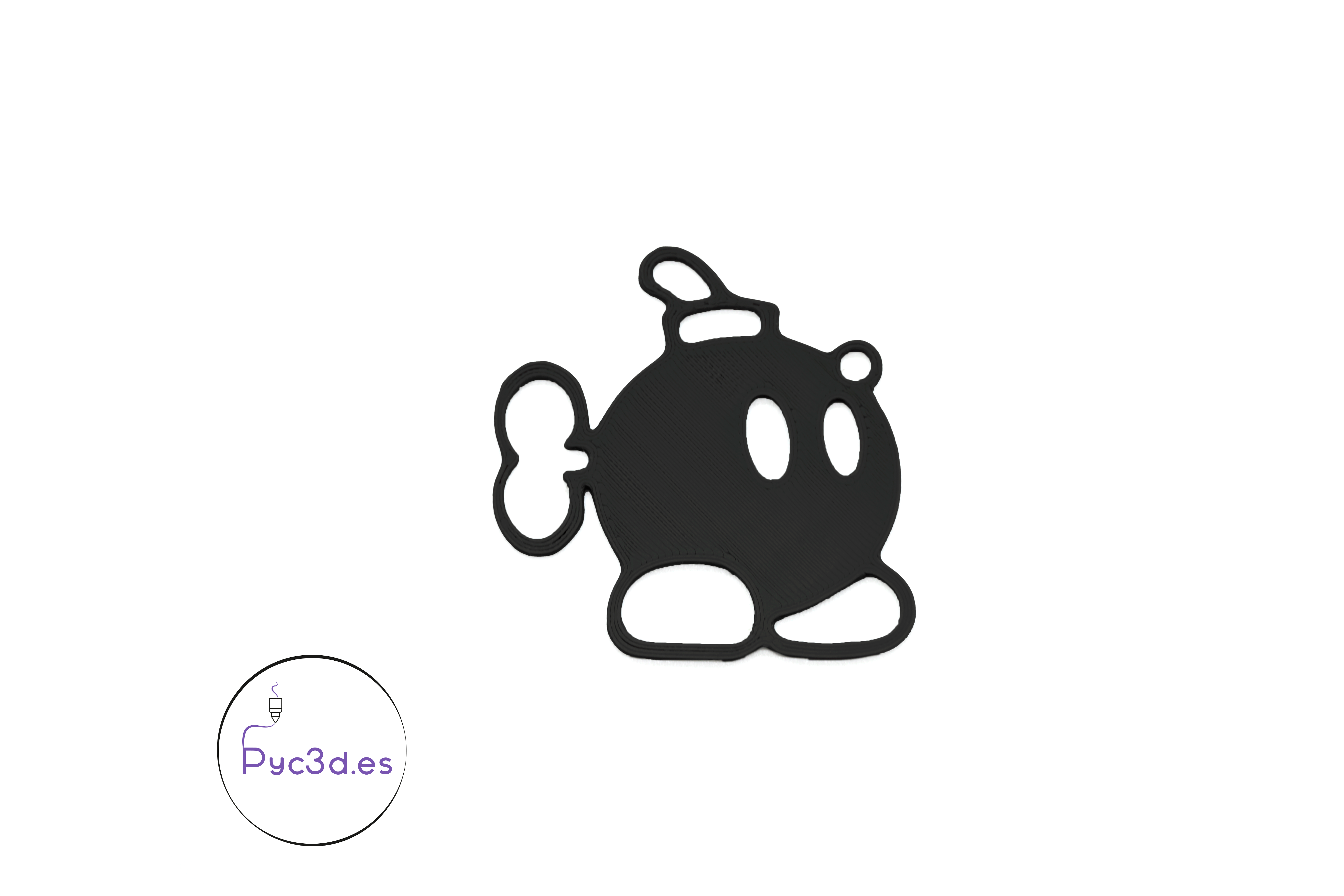 BOB-OMB MARIO BROS KEYCHAIN by PYC3D.ES | Download free STL model ...