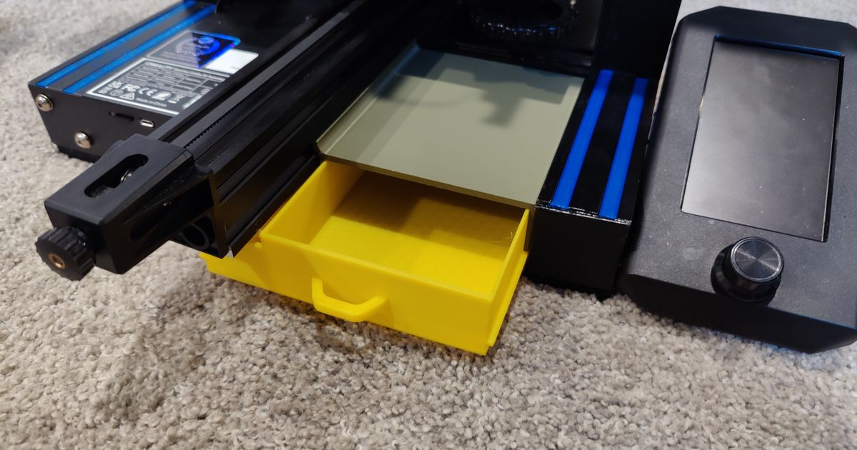 Ender 3 V2 Neo Replacement Drawer by TheHamburglar | Download free STL ...