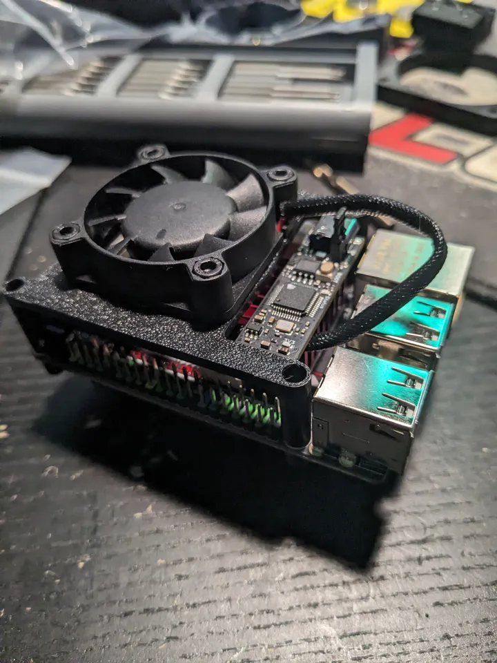 BTT Pi Fan Mount by Phanden | Download free STL model | Printables.com