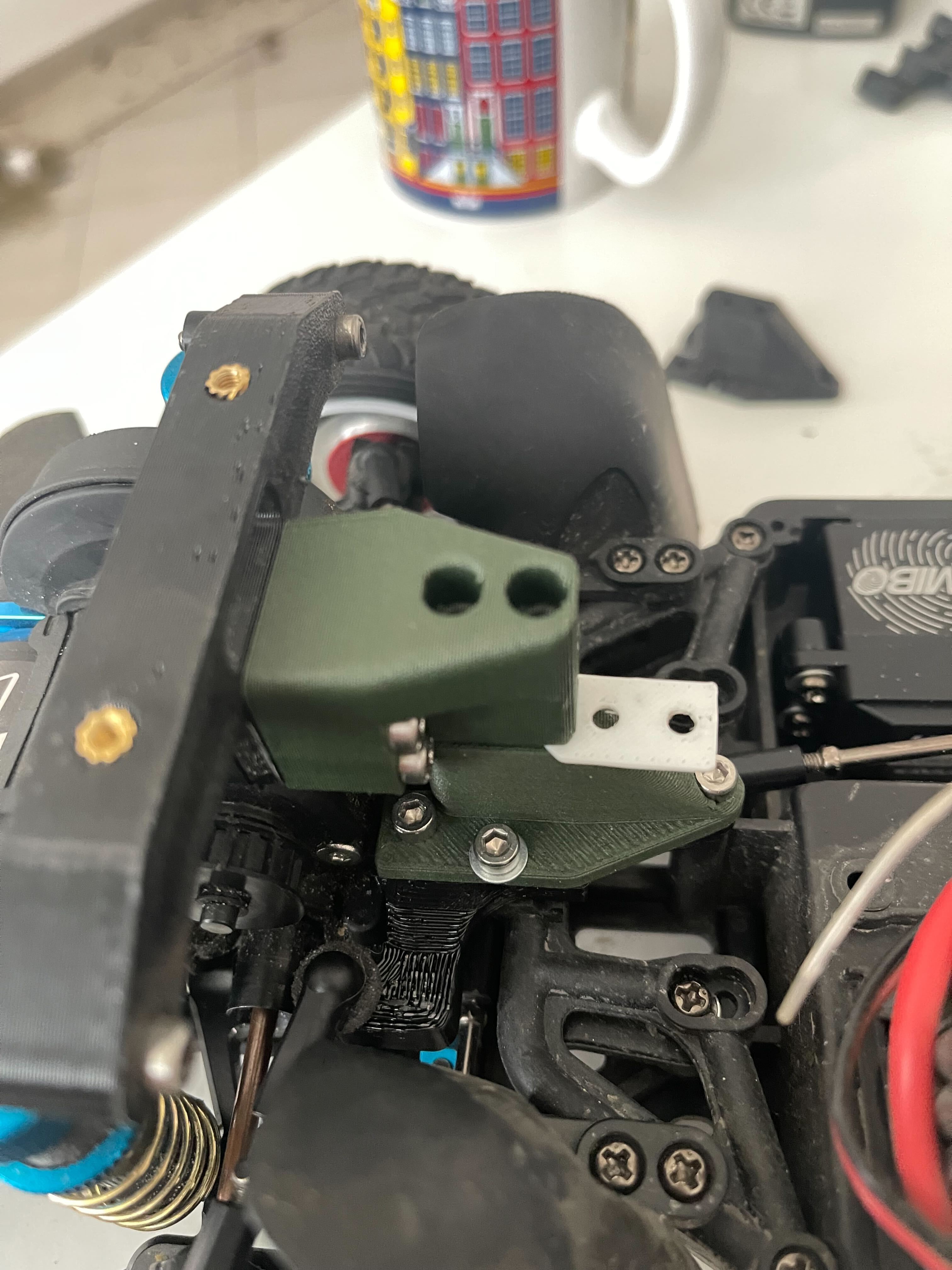 Tamiya XV-01 Front Shock Tower Boost (FWD/AWD edition) by JaSi ...