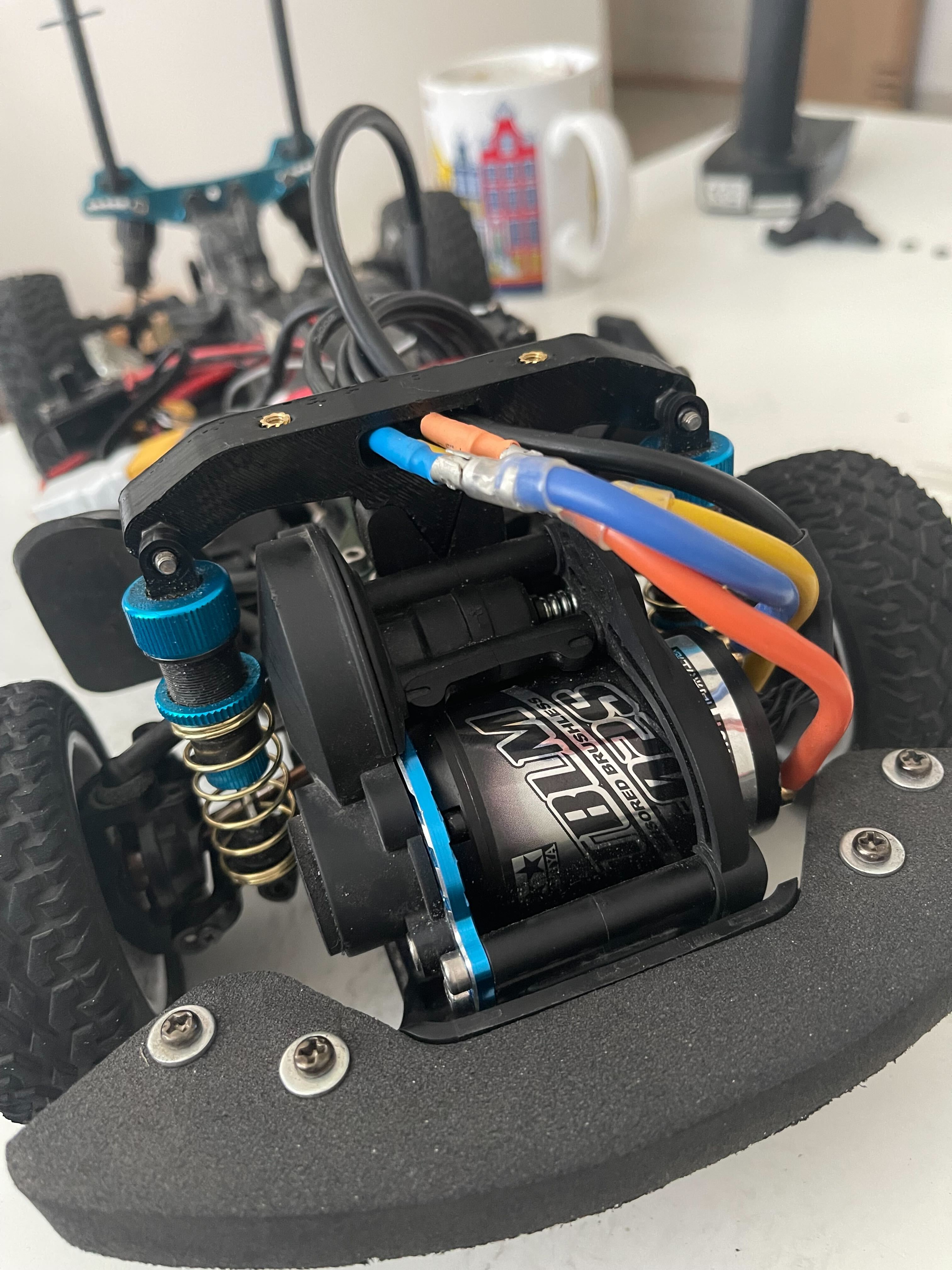 Tamiya XV-01 Front Shock Tower Boost (FWD/AWD edition) by JaSi ...