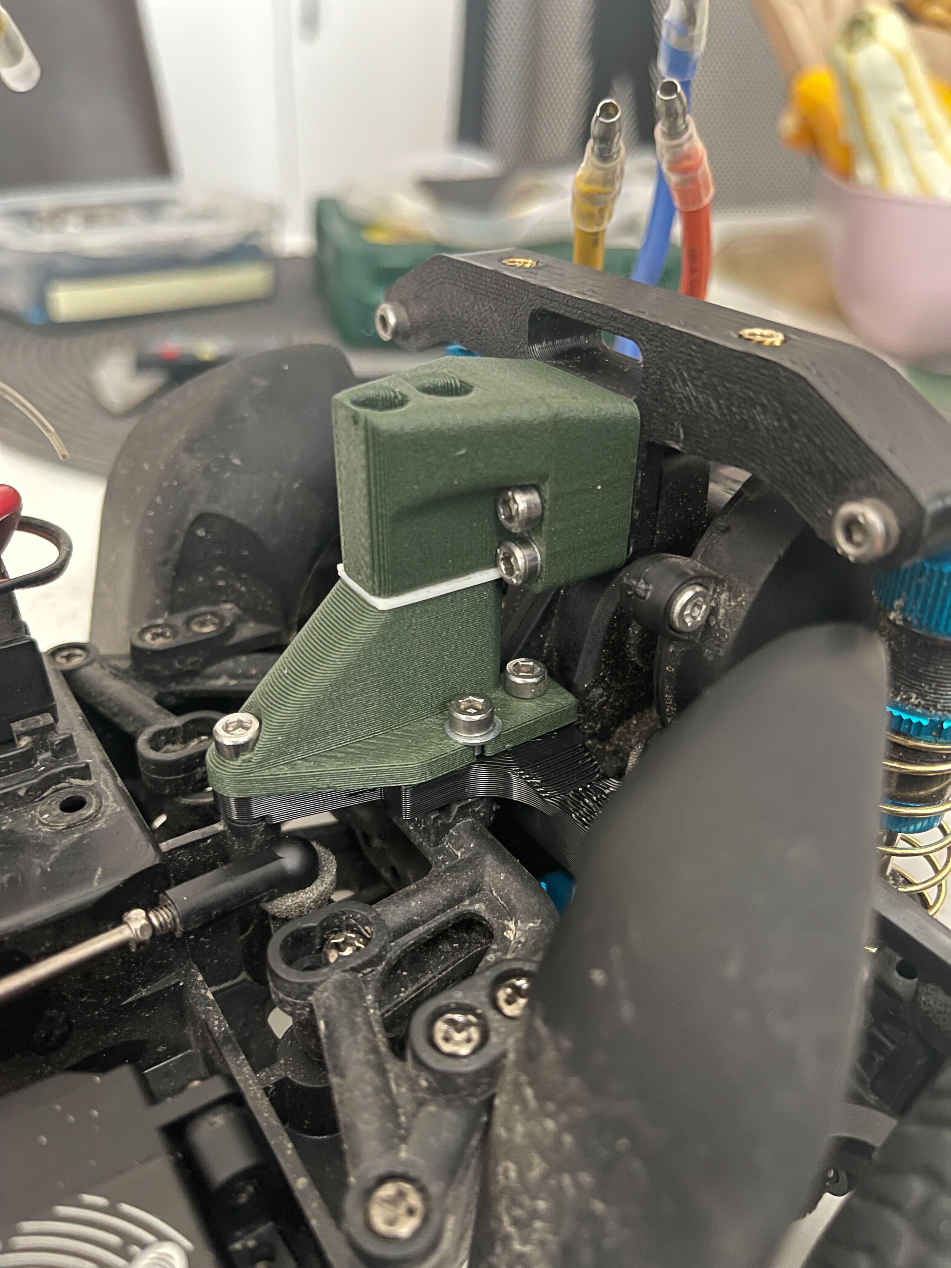 Tamiya XV-01 Front Shock Tower Boost (FWD/AWD edition) by JaSi ...