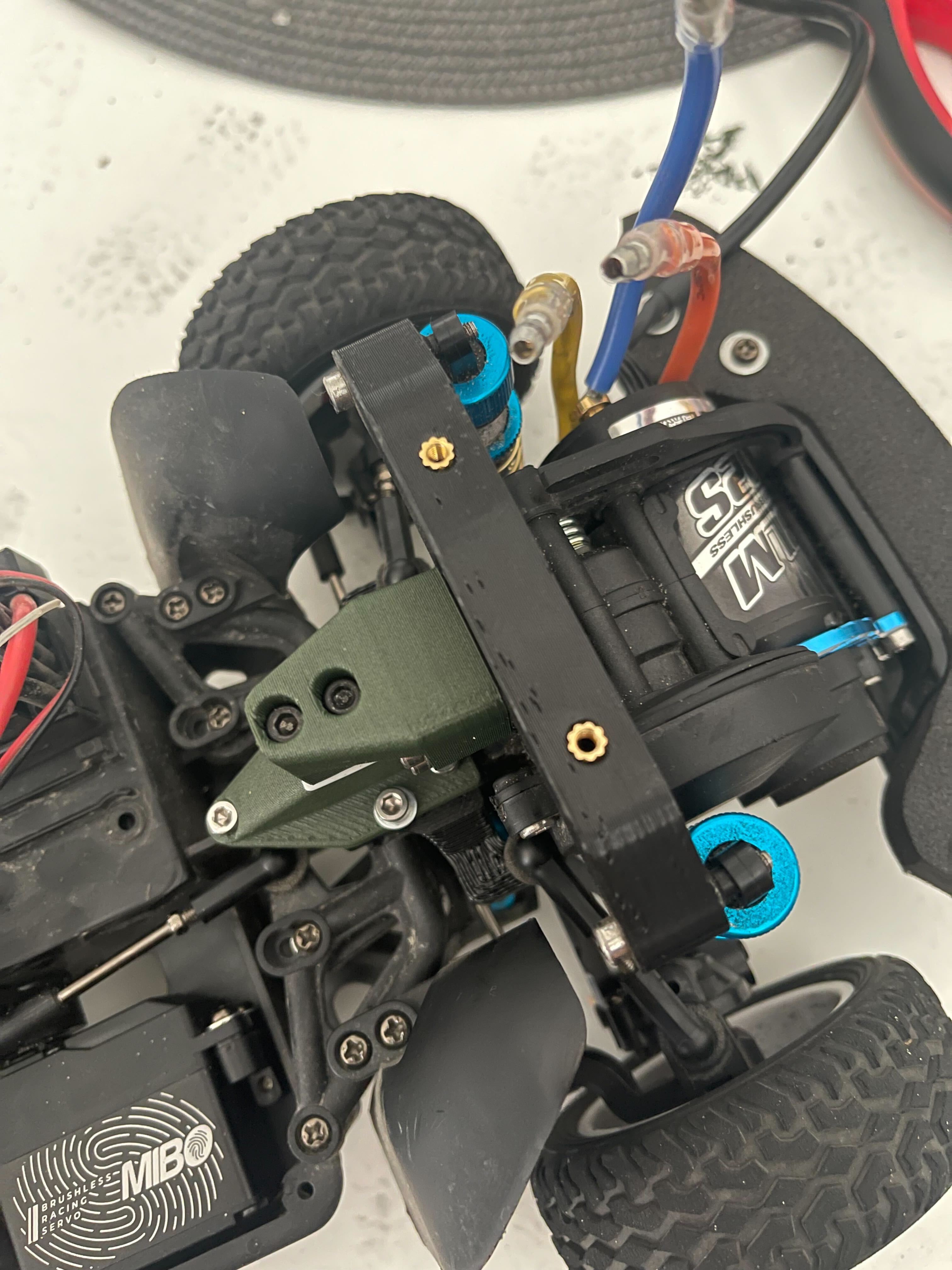 Tamiya XV-01 Front Shock Tower Boost (FWD/AWD edition) by JaSi ...