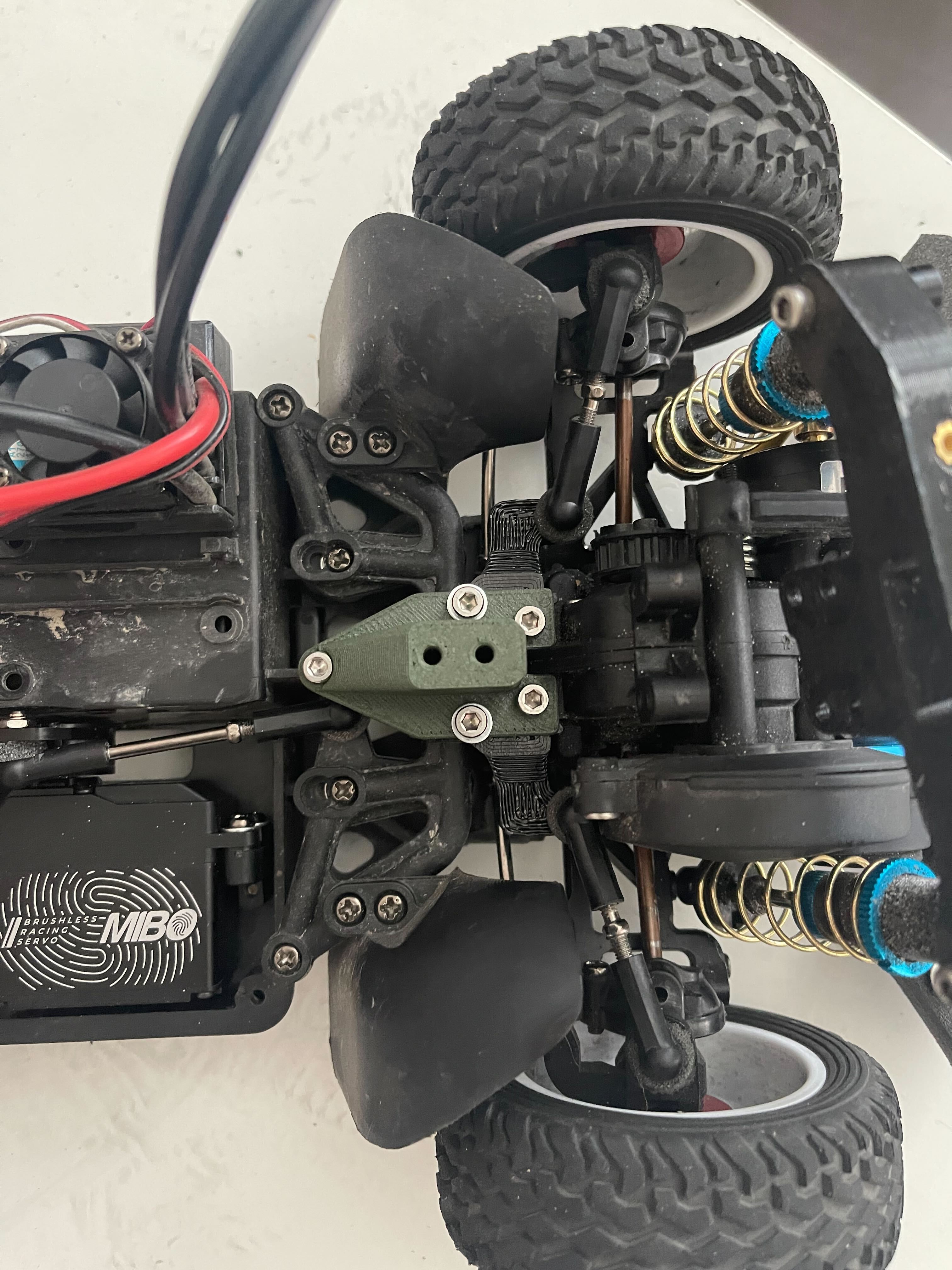 Tamiya XV-01 Front Shock Tower Boost (FWD/AWD edition) by JaSi ...