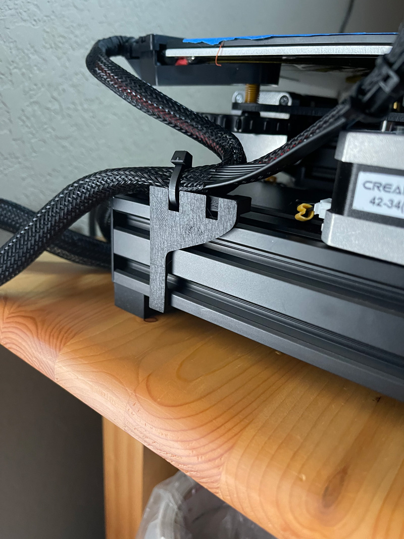 Ender 3 V2 Wire Support Bracket V3 by Tim Goudy | Download free STL ...