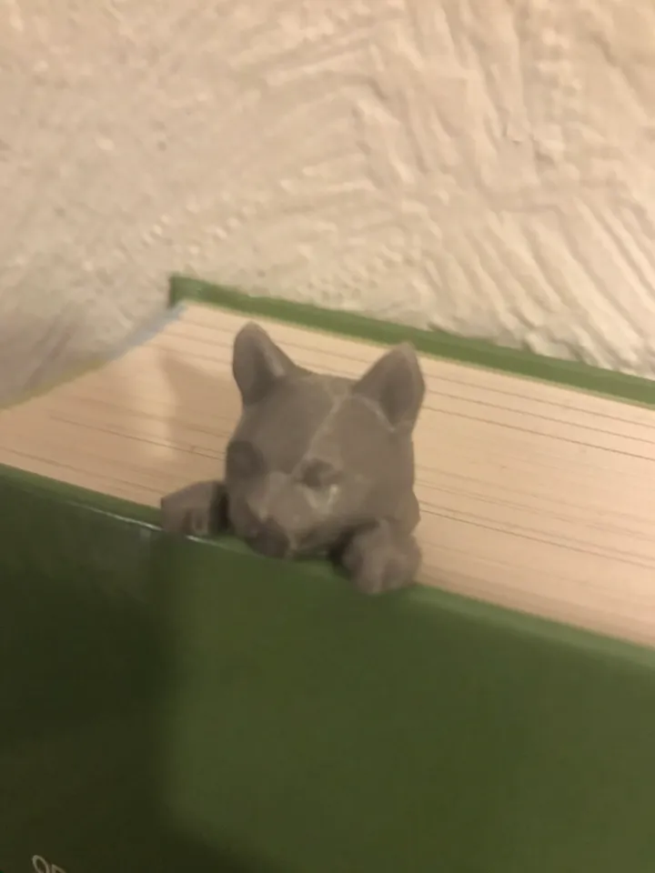 Peeking Cat Bookmark (3D) low poly by victor | Download free STL model ...