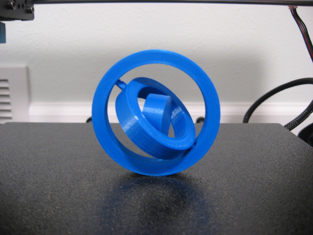 Print-in-place Gyrosphere Fidget Toy by 3Dprintfun | Download free STL ...