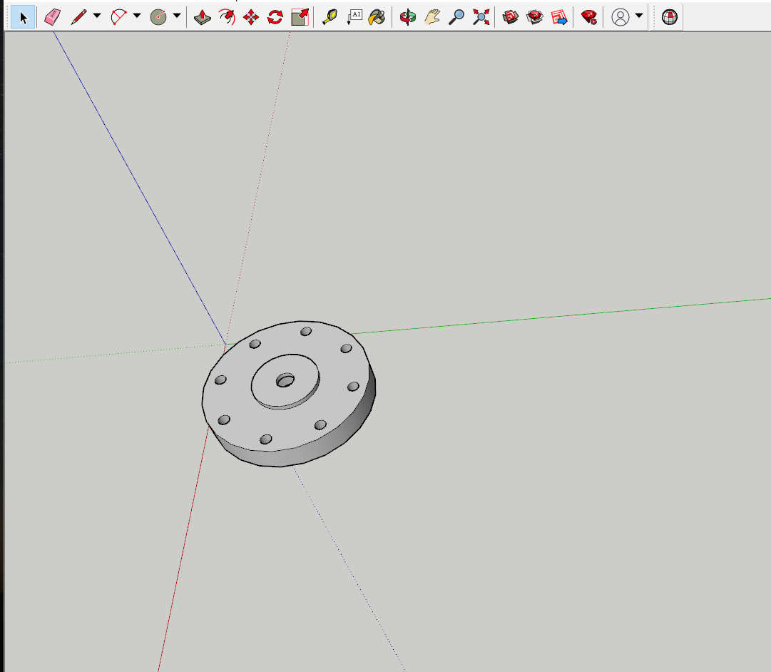 Circular Servo Horn Model by Paglia Industries | Download free STL ...